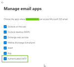 Sending an email using Office 365 SMTP and OAuth2 authentication