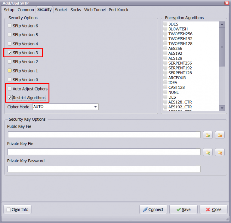 SFTP Error code is 96258 - File transfer tool from Limagito SFTP Error code is 96258 - File transfer tool from Limagito