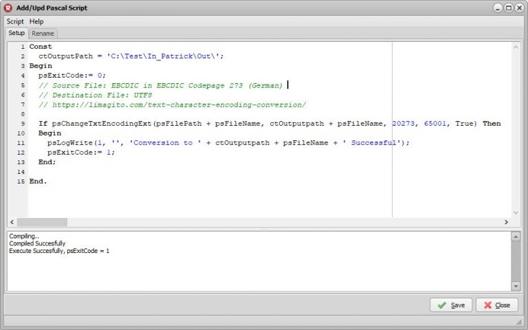 Text Character Encoding Conversion - File transfer tool from Limagito Text Character Encoding Conversion - File transfer tool from Limagito