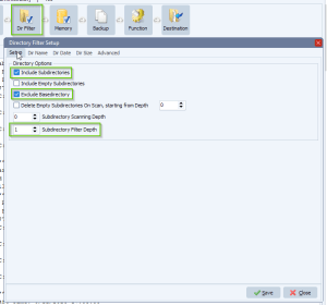 How to setup a rule that reads a list of folders from a file